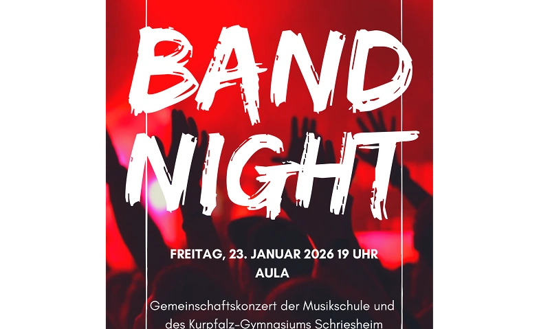 Bandnight 2026 - SWEET RIOT à Schriesheim | Concerts de pop et de rock