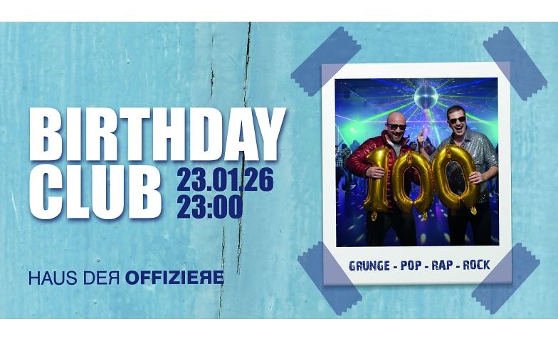 B-Day Club: Ein wilder Mix - voll auf die 100! à Brandenburg an der ...